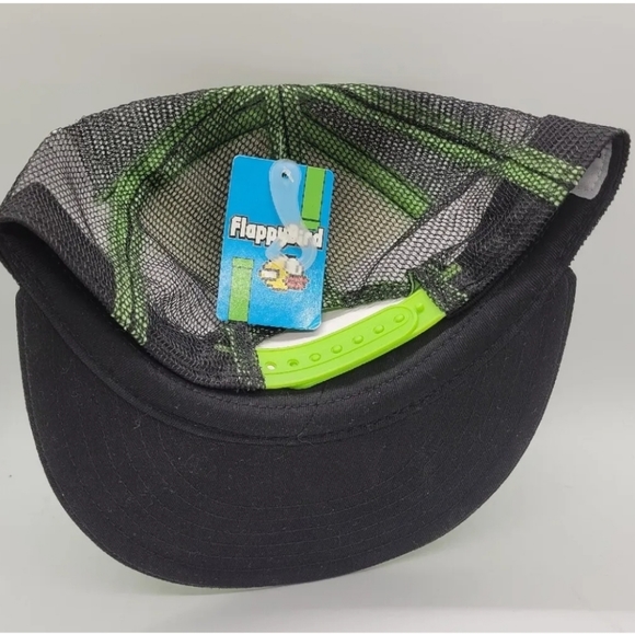 flappy bird | Accessories | Flappy Bird Yellow Bird Snapback Trucker ...